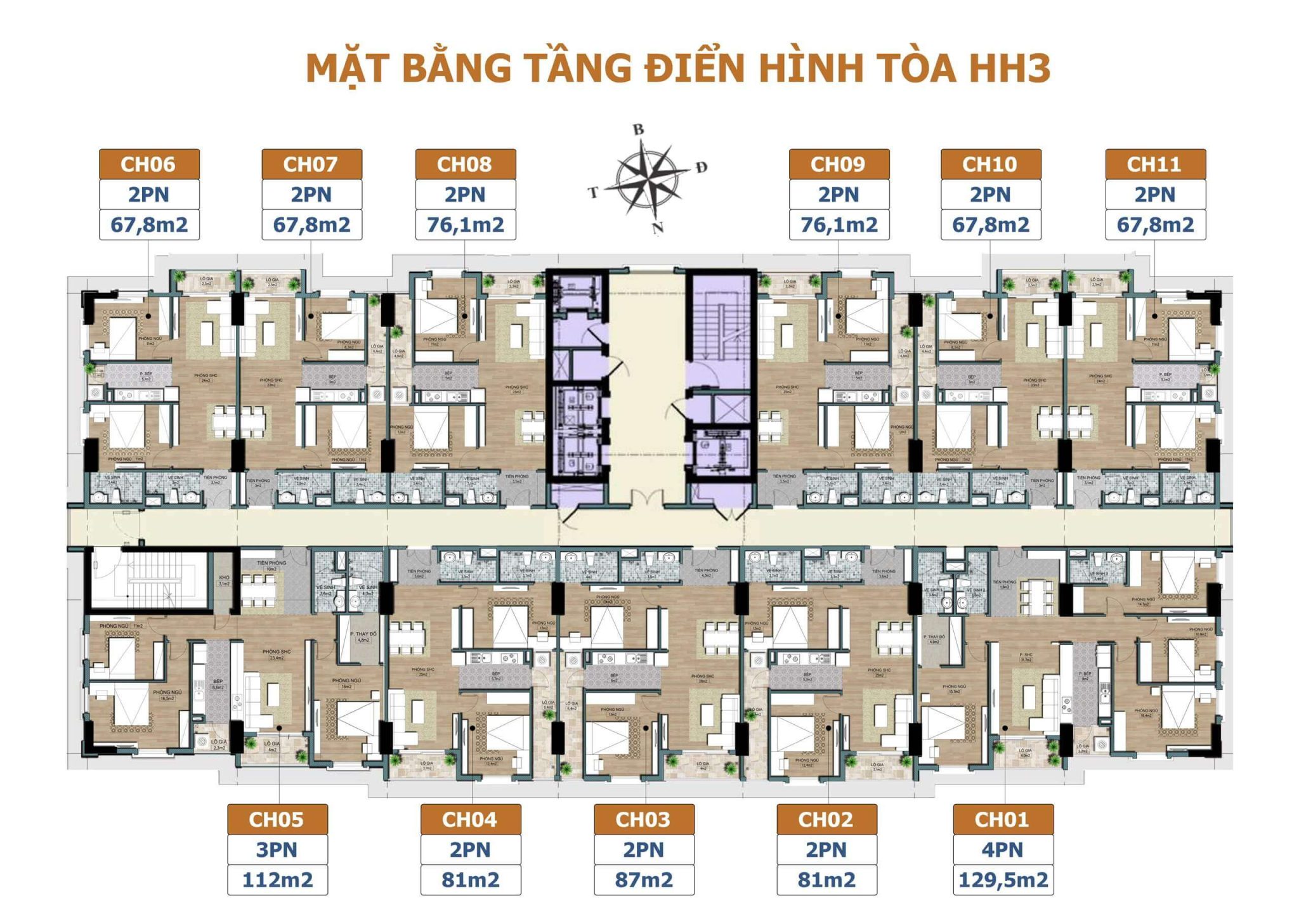 Chung Cư Jade Square Phạm Văn Đồng - Bảng Giá Mới Nhất 2023